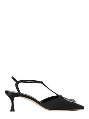 Manolo Blahnik Embellished Slingback Pumps - Multicolor