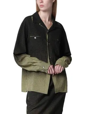 MAISON MARGIELA Gradient Check Viscose Shirt