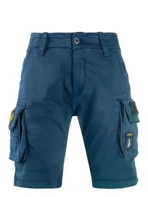 Alpha Industries Side Pocket Shorts - Blue