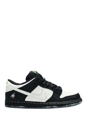 Nike Jeff Staple X Dunk Low Pro Sb 'panda Pigeon' Laser-etched - Black
