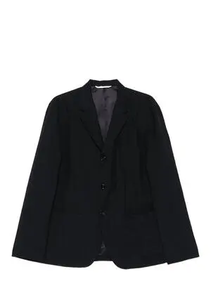 CELLAR DOOR Jake Patch-pocket Single-breasted Jacket - Blue
