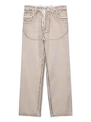 Prada Straight-leg Denim Jeans - Brown