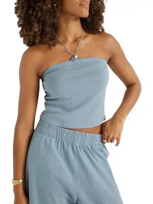 Vitamin A® Daybreak Bandeau Top - Dusk Blue