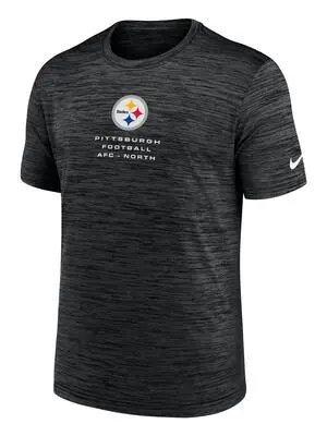 Nike Pittsburgh Steelers Velocity Dri-fit Nfl T-shirt - Black