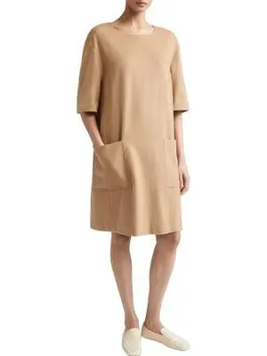 LAFAYETTE 148 NEW YORK Patch Pocket Shift Dress