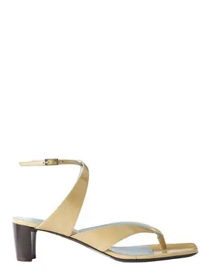 LEMAIRE Tong Leather Sandals Beige