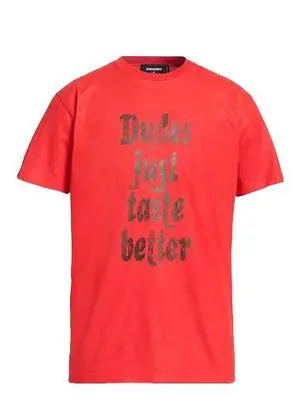 Dsquared2 T-shirt Size Cotton - Tomato Red