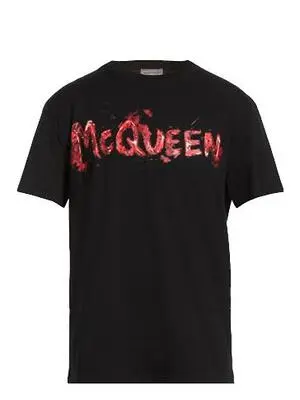 Alexander McQueen T-shirt Size Cotton - Black