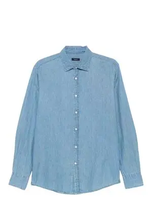 DEPERLU Nelson Denim Shirt - Blue