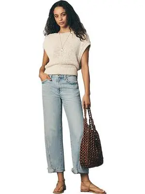 PISTOLA Kacey High-rise Cuffed Boyfriend Jeans - Berkeley