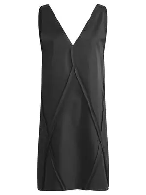 MAISON MARGIELA Sleeveless Midi Dress - Black