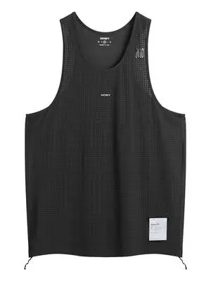 Satisfy Space-o Singlet - Black