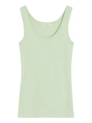 BY MALENE BIRGER Dali Organic Cotton Tank Top Seacrest