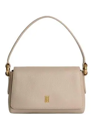 BY MALENE BIRGER Lellie Leather Shoulder Bag - Dune