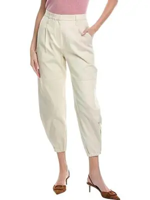 Brunello Cucinelli Belt-loops Trousers - Neutrals