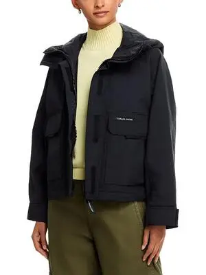 Canada Goose Hooded Jacket - Black