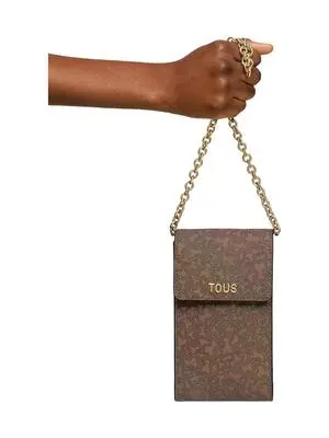 TOUS Monogram Crossbody Bag - Brown