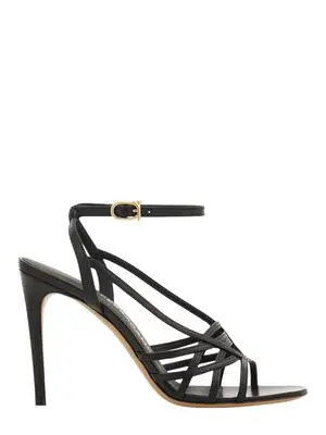 FERRAGAMO Strappy Sandal - Black