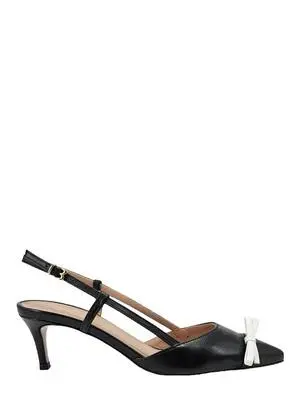 MADISON MAISON BY ROBERTO FESTA Alessia Kitten Heel Slingback - Black
