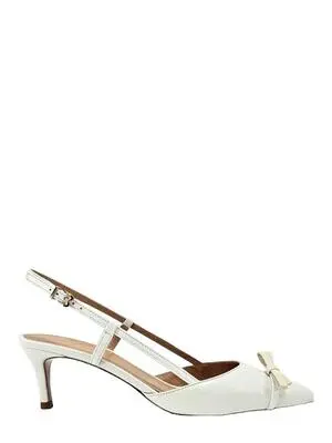 MADISON MAISON BY ROBERTO FESTA Alessia Kitten Heel Slingback - White