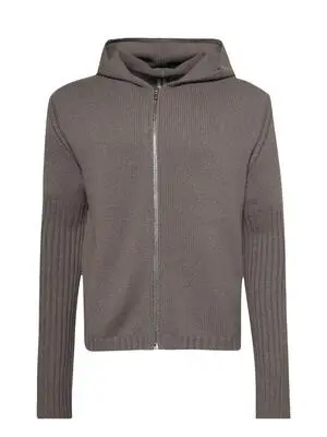 Rick Owens Zipped Hoodie - Grey