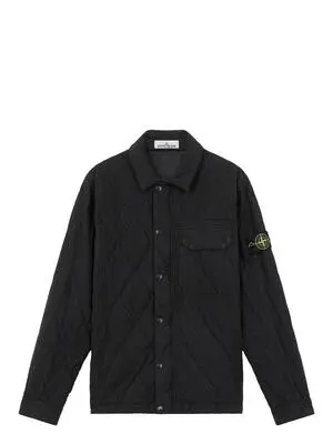 Stone Island Lightweight Quilted Nylon Jacket - Black