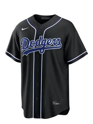 Nike Mookie Betts Los Angeles Dodgers Mlb Replica Fashion Jersey - Black