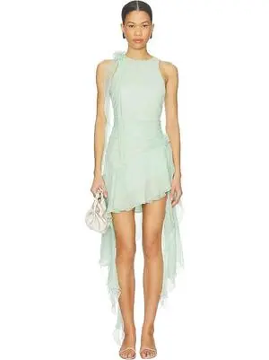 Bardot Ivana High Low Mini Dress - Peppermint