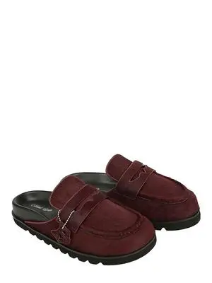 NAKED WOLFE Cordless Mule - Red