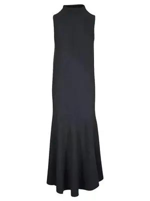 Khaite Flared Midi Dress - Grey
