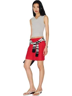 REFORMATION Wren Knit Top - Grey