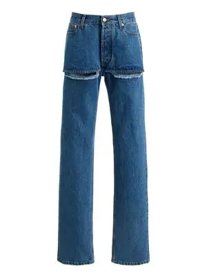 DARKPARK Naomi Cutout Jeans - Blue