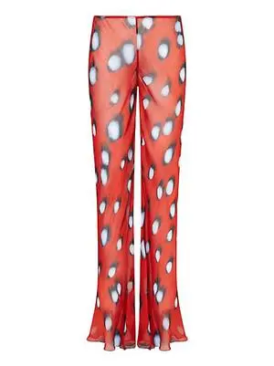 RAT AND BOA Printed Sheer Trousers - Multi