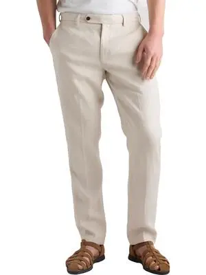 Quince European Linen Tailored Dress Pants - Sand