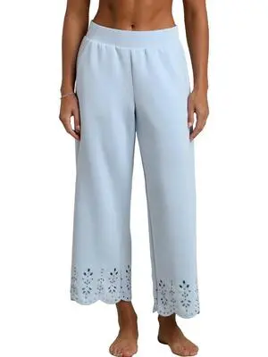 La Blanca Cloudset Eyelet Lounge Pants - Drift