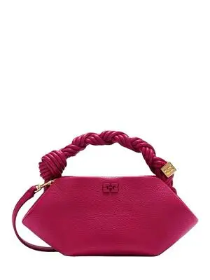 GANNI Mini Bou Tote Bag - Red