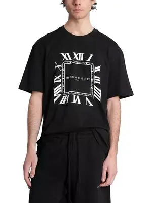 IH NOM UH NIT Logo-print Cotton T-shirt - Black