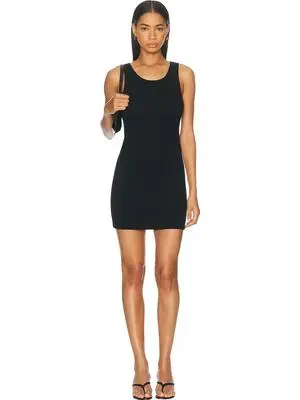 Saint Laurent Bodycon Mini Dress - Noir