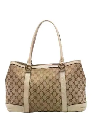 Gucci Gg Canvas Miss Gg Tote Bag - Neutrals