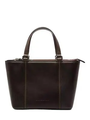 Burberry Leather Handbag - Brown