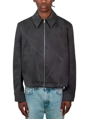 Séfr Tazio Zip-Up Jacket Grey