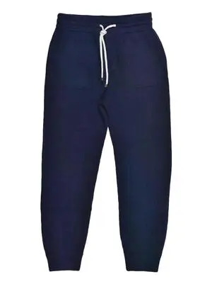 Brunello Cucinelli Ribbed-knit Cashmere Track Pants - Blue