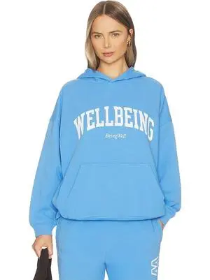 WELLBEING + BEINGWELL Romi Oversized Hoodie - Blue