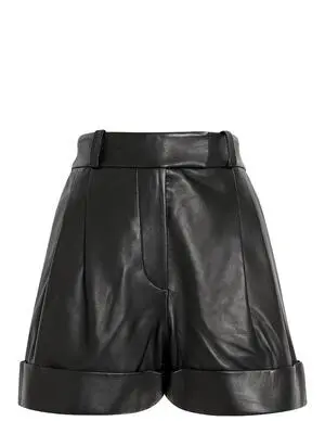 Rag & Bone Neila Leather Shorts - Black