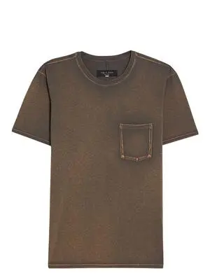 Rag & Bone Cottonjersey Tshirt - Brown