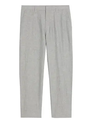 Rag & Bone Baggy Wool-blend Pants - Light Gray