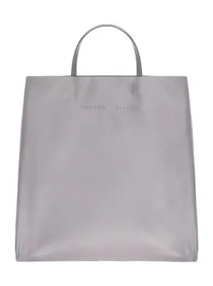 Carven Smooth Tote Bag - Grey