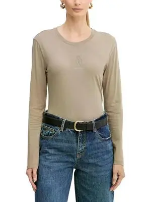 Armani Exchange Long-sleeve T-shirt - Neutrals