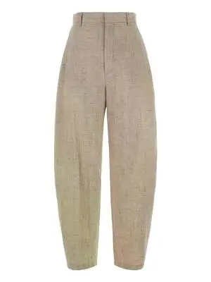 Moschino Melange Tailored Trousers - Neutrals