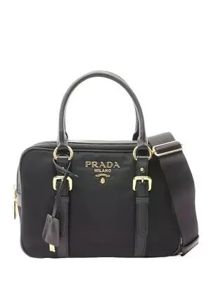 Prada 2010s Two-way Tote Bag - Black